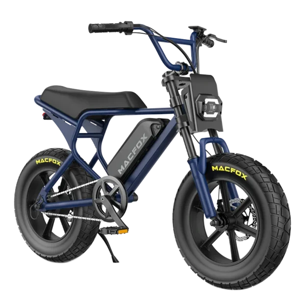 MACFOX X7B DUAL BATTERY BLUE - eBike Wagon Inc.