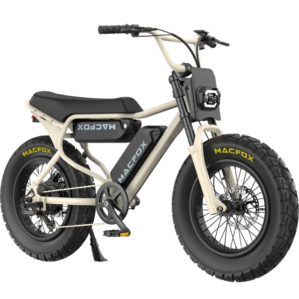 MACFOX X7B DUAL BATTERY BEIGE - eBike Wagon Inc.
