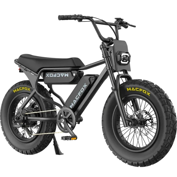MACFOX X7B DUAL BATTERY BLACK - eBike Wagon Inc.